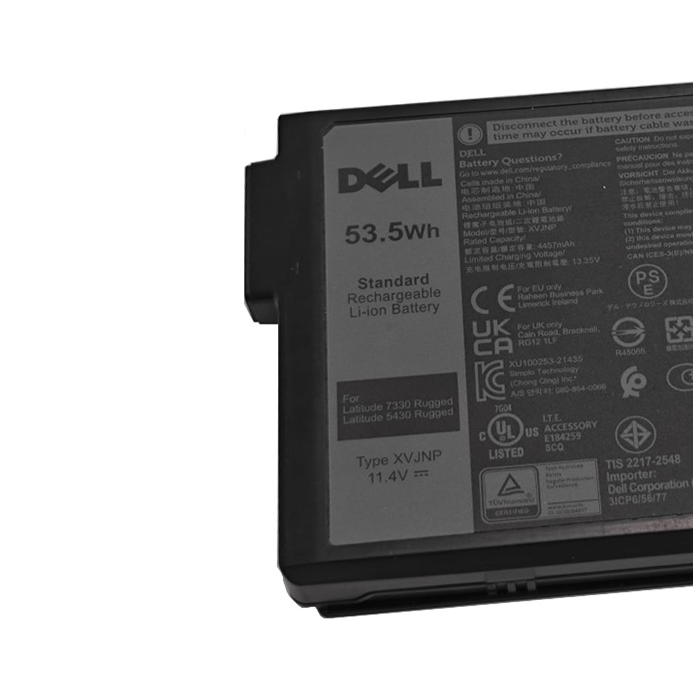 New 53.5WH Original Genuine Dell Latitude 5430 7330 Battery