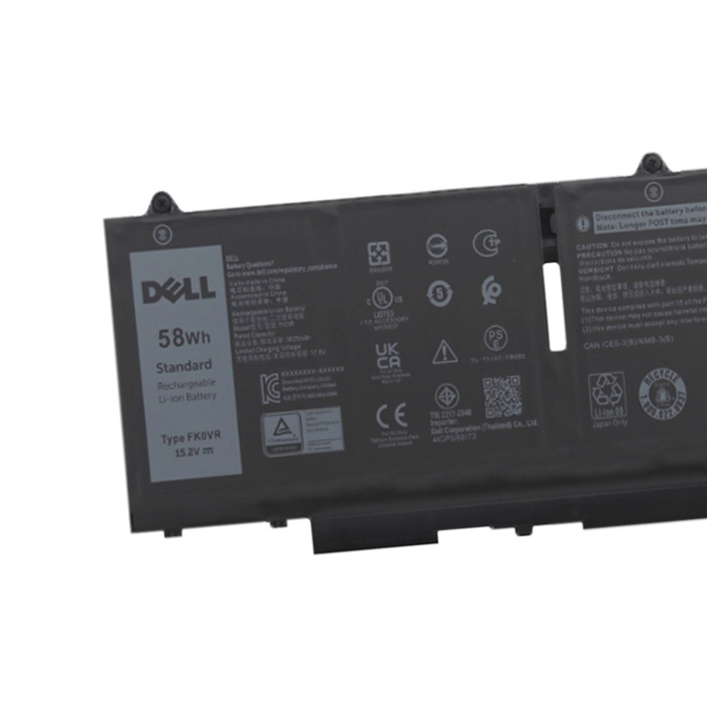 New 58WH Genuine Orig Dell Latitude 7530 Battery