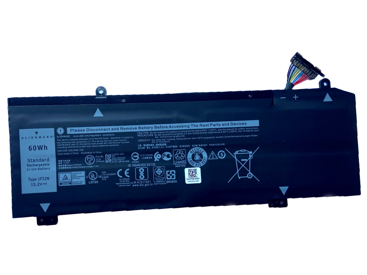 New 60WH Genuine Orig Dell G7 15 7590 G7-15-7590 G7-7590 P82F Battery