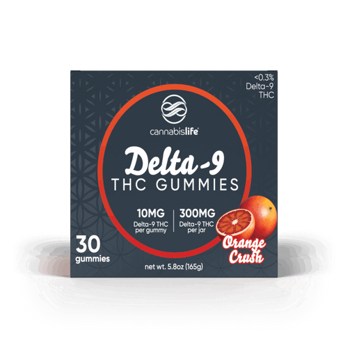 Orange Crush Delta-9 THC gummies | Cannabis Life