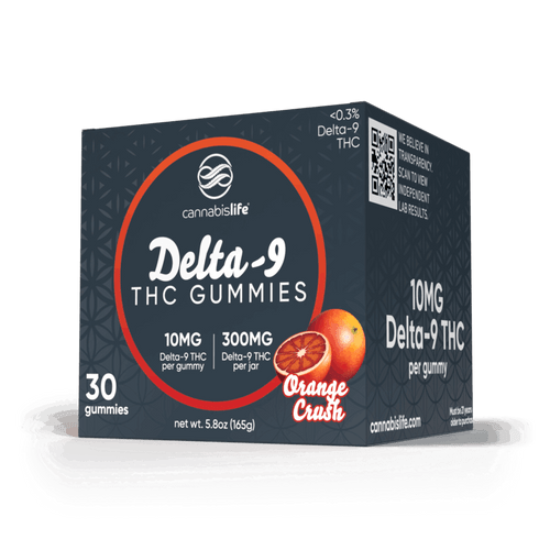 Orange Crush Delta-9 THC gummies | Cannabis Life