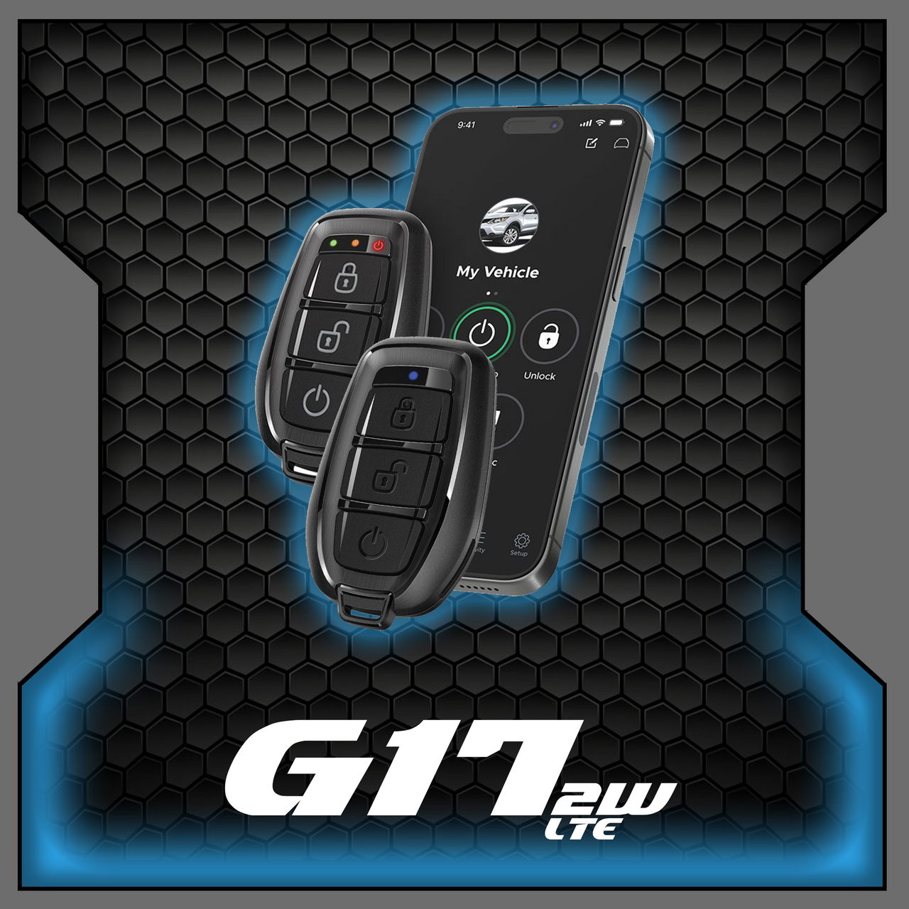 Compustar G17 2-Way LED Remote Start, Lock, Unlock, Basic Installation ...