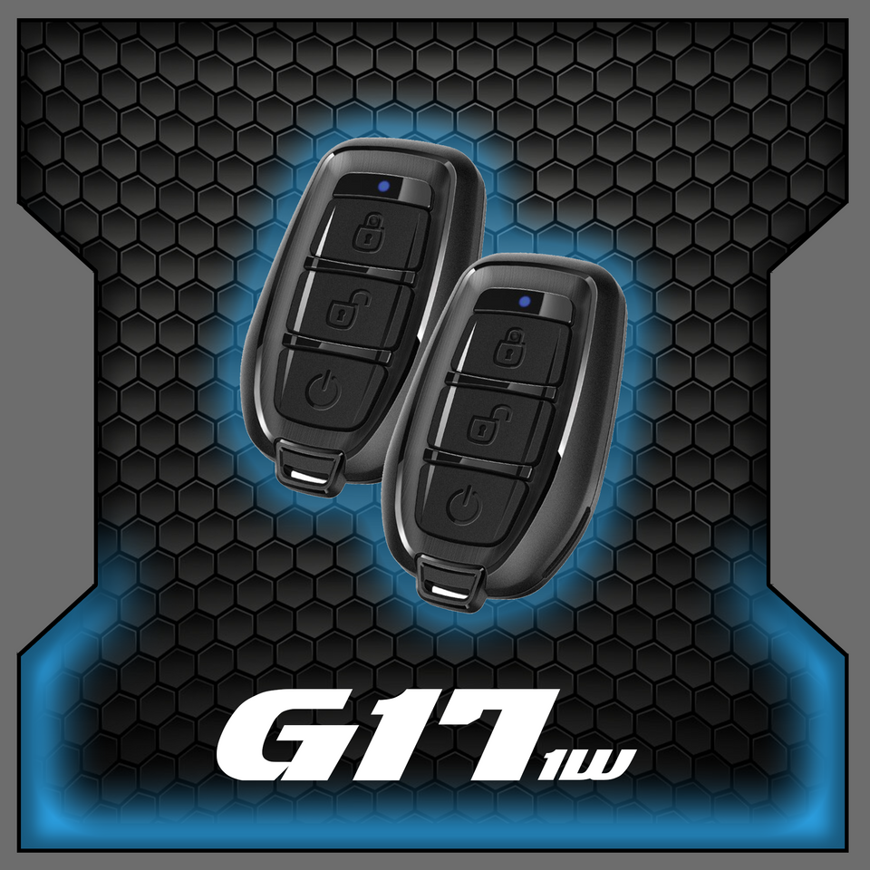 Compustar 1-Way 3-Button Remote Start, Lock, Unlock, Basic Installation ...