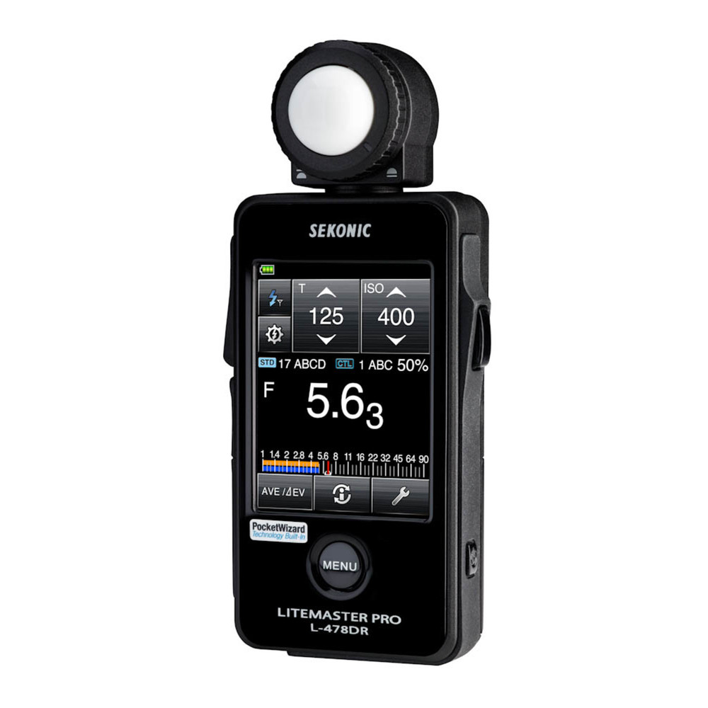 Sekonic L-478DR LiteMaster PRO for PocketWizard System Light Meter ...