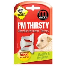 Mikki Nursing Kit-Spare Teats /elliotspetwarehouse.co.uk