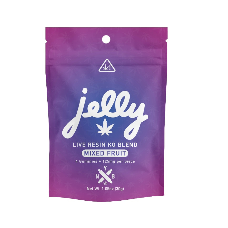 Jelly 125mg KO Blend Live Resin Gummies | 4ct