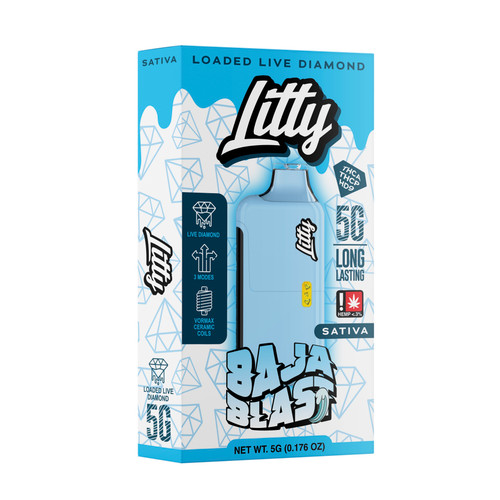 Litty Loaded Live Diamonds THCa Disposable Vapes | 5g