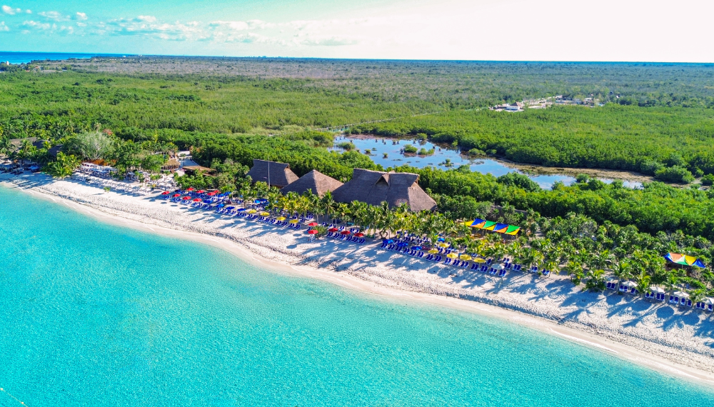 Kuza Beach Park, Zip Line Day Pass Cozumel | Resort for a Day