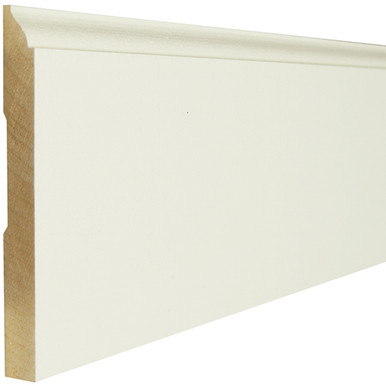 5-1/4" Primed Pine Speed Base Moulding WM618 | Home Outlet
