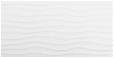 Motion Brilliant White 12" x 24" Ceramic Wall Tile | Home Outlet