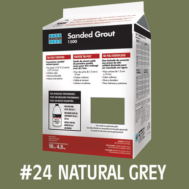 Laticrete Sanded Tile Grout Natural Gray - 10LB | Home Outlet | Home Outlet