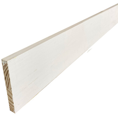 S4S Primed Fingerjoint Pine Board - 1" x 6" x 16'