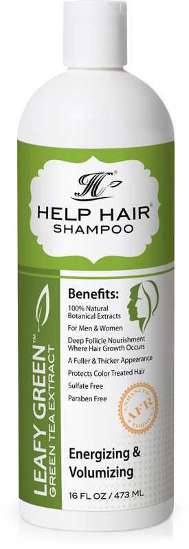Leafy Green™ Energizing & Volumizing Shampoo 16 oz. Sulfate and Paraben ...