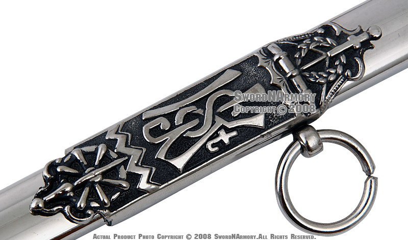 33" Templar Crusader Knight of St. John Masonic Ceremonial Sword