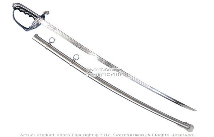 Military Ceremonial Sword U.S. Army Officer Saber New Design Acid ...