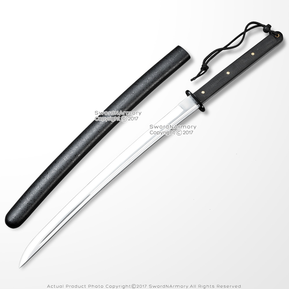 29" Tactical Wakizashi Functional Modern Samurai Short Sword 1045 Steel ...