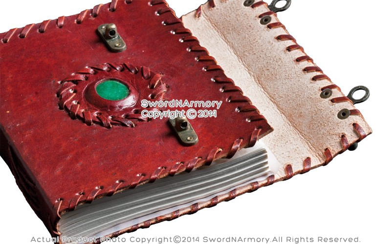 Medieval Renaissance Leather Journal Diary Notebook Notepad w/Lock ...