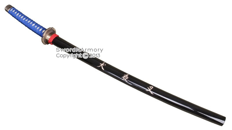 39" Inuyasha Anime Fantasy Katana Sword Cosplay Pro Kanji Engraved on ...