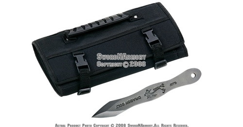 12 Piece 440 Stainless Steel Throwing Knife Set With Case - Sword N Armory