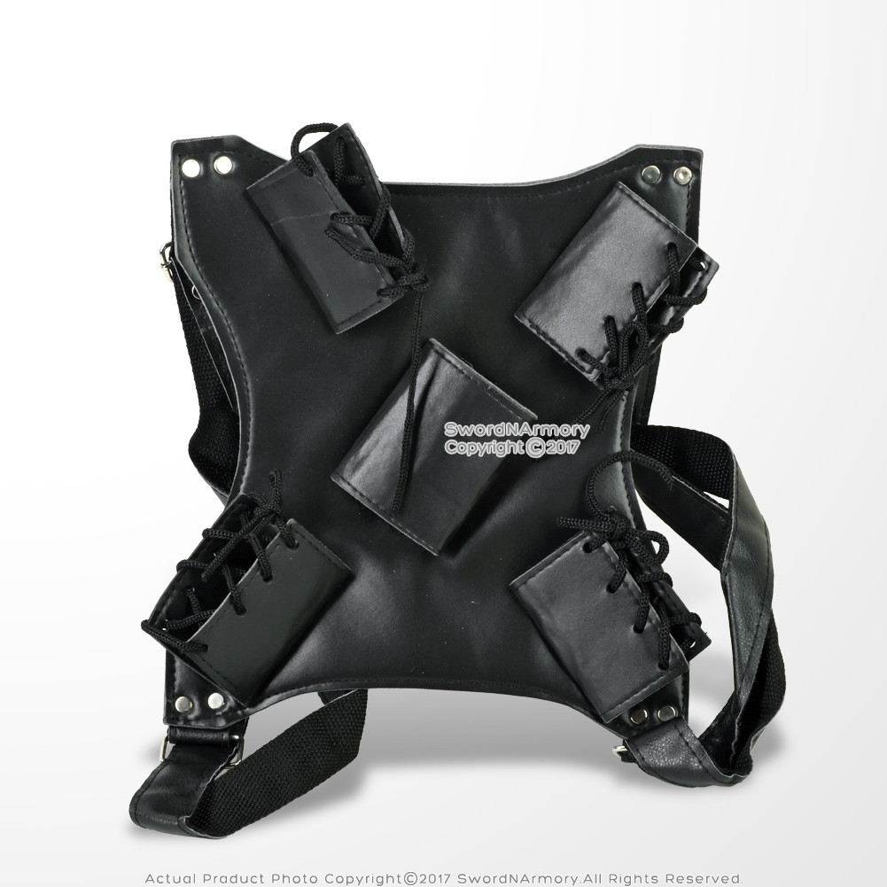 Dual Sword Back Scabbard Holder Harness