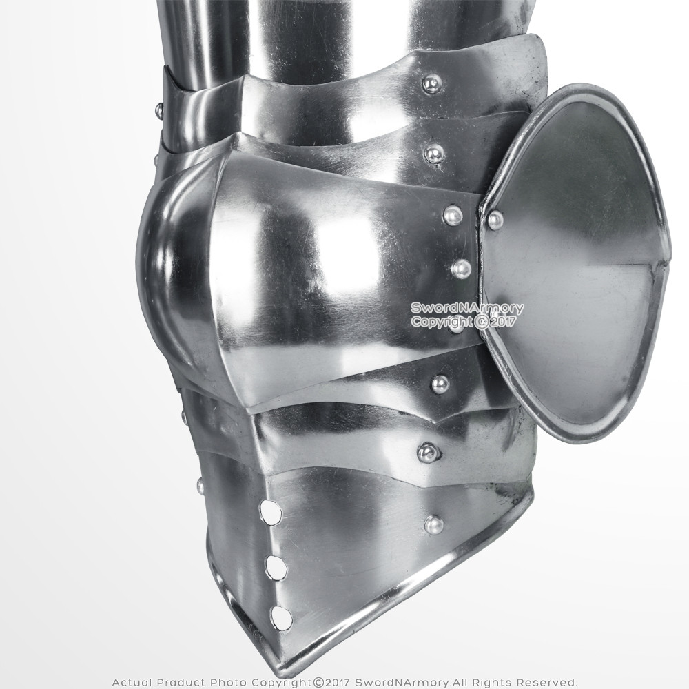 Medieval Steel Plate Leg Armor Pair Set LARP Costume Cosplay ...