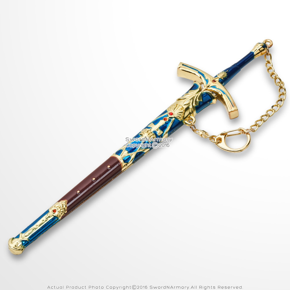 8" Anime Dagger Lily Caliburn Saber Mini Excalibur Sword Letter Opener ...