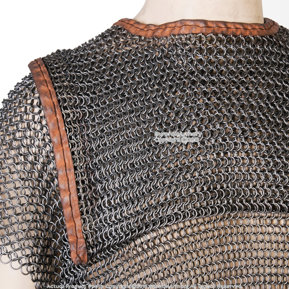Roman Lorica Hamata Medieval Chainmail Armor Renaissance Costume LARP ...