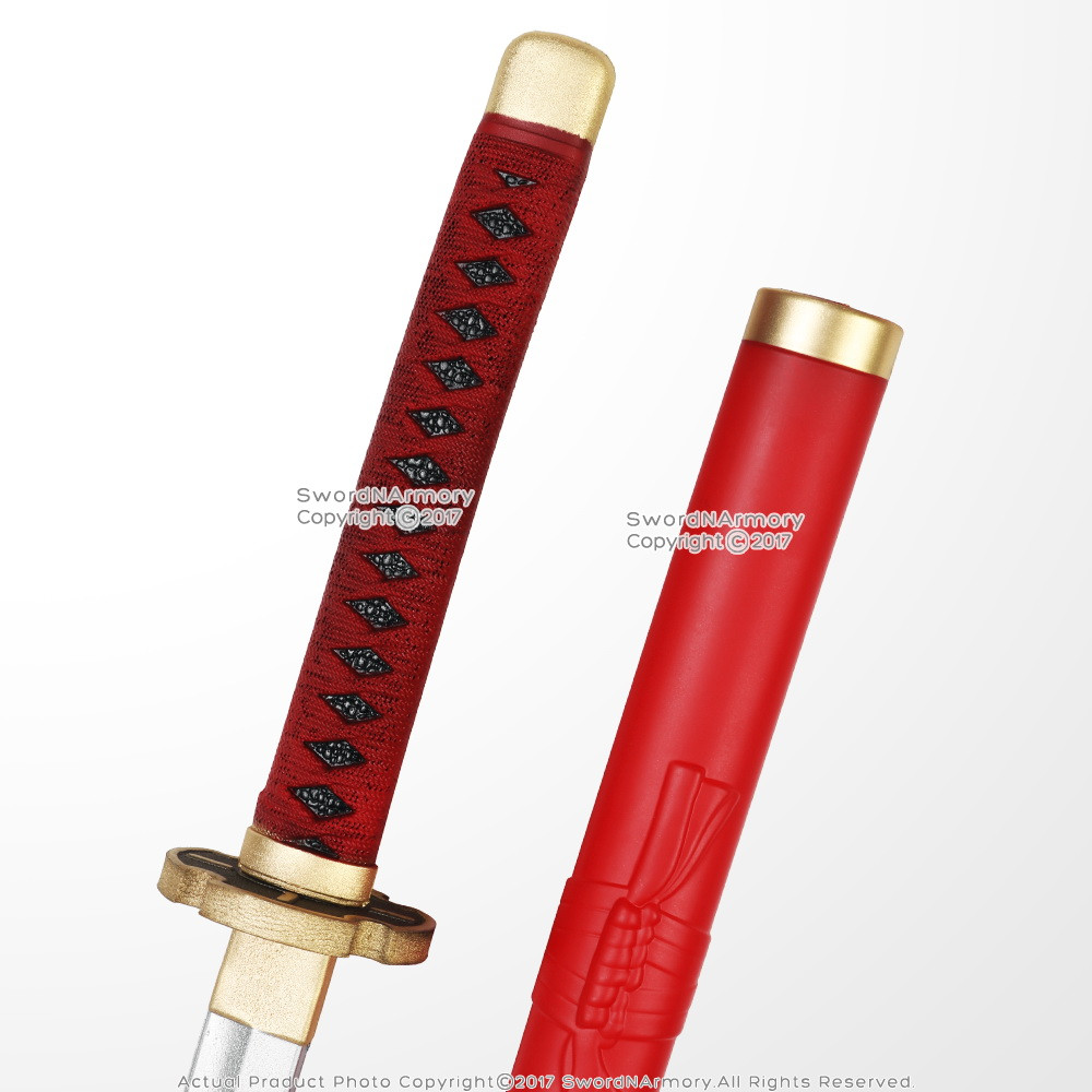 Red Roronoa Zoro Collectible Foam Sword Anime Video Game Weapon ...