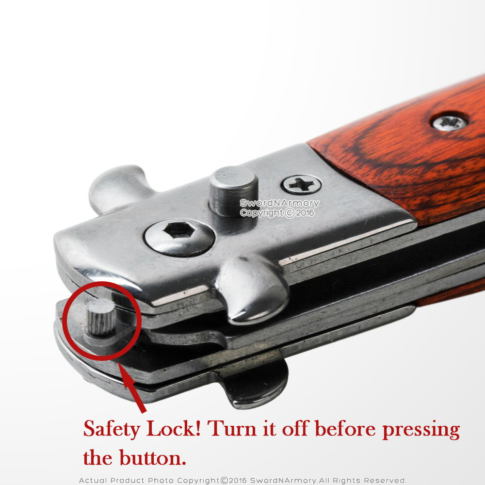 Fantasy Automatic Push Button Folding Comb Switchblade Knife Looking ...