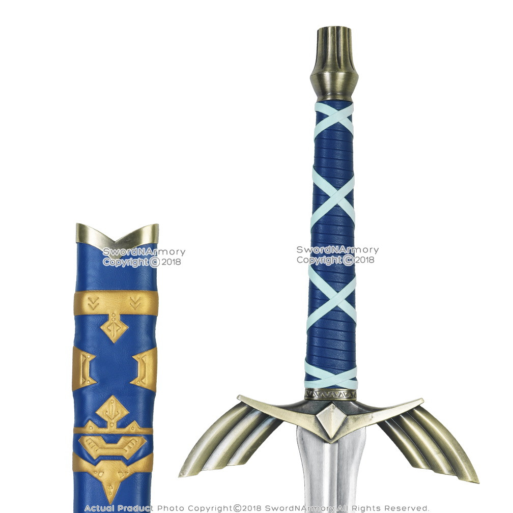 49.5" Fantasy Zelda Master Sword Skyward Special Edition Deluxe Cosplay ...