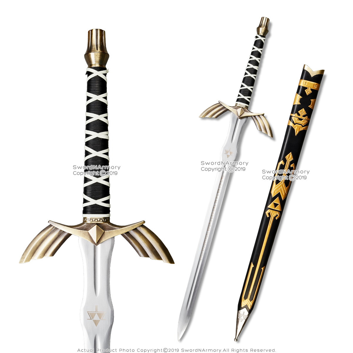 49.5" Fantasy Zelda Master Sword Skyward Special Edition Deluxe Cosplay ...