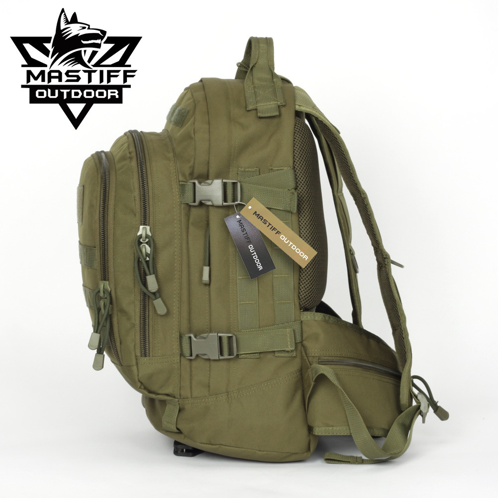 Mastiff Outdoor Expandable Backpack Camping Tactical Military MOLLE ...