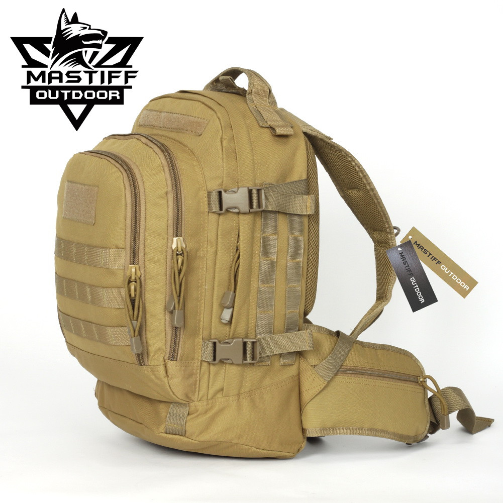 Mastiff Outdoor Expandable Backpack Camping Tactical Military MOLLE ...