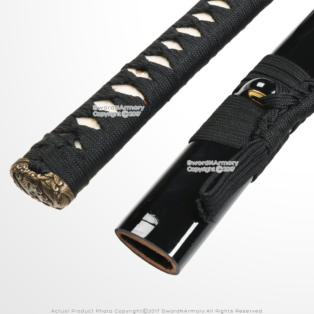CSR227 - Ryujin Customized Iaito Sword 65Mn Spring Steel 27" Blade / 11 ...