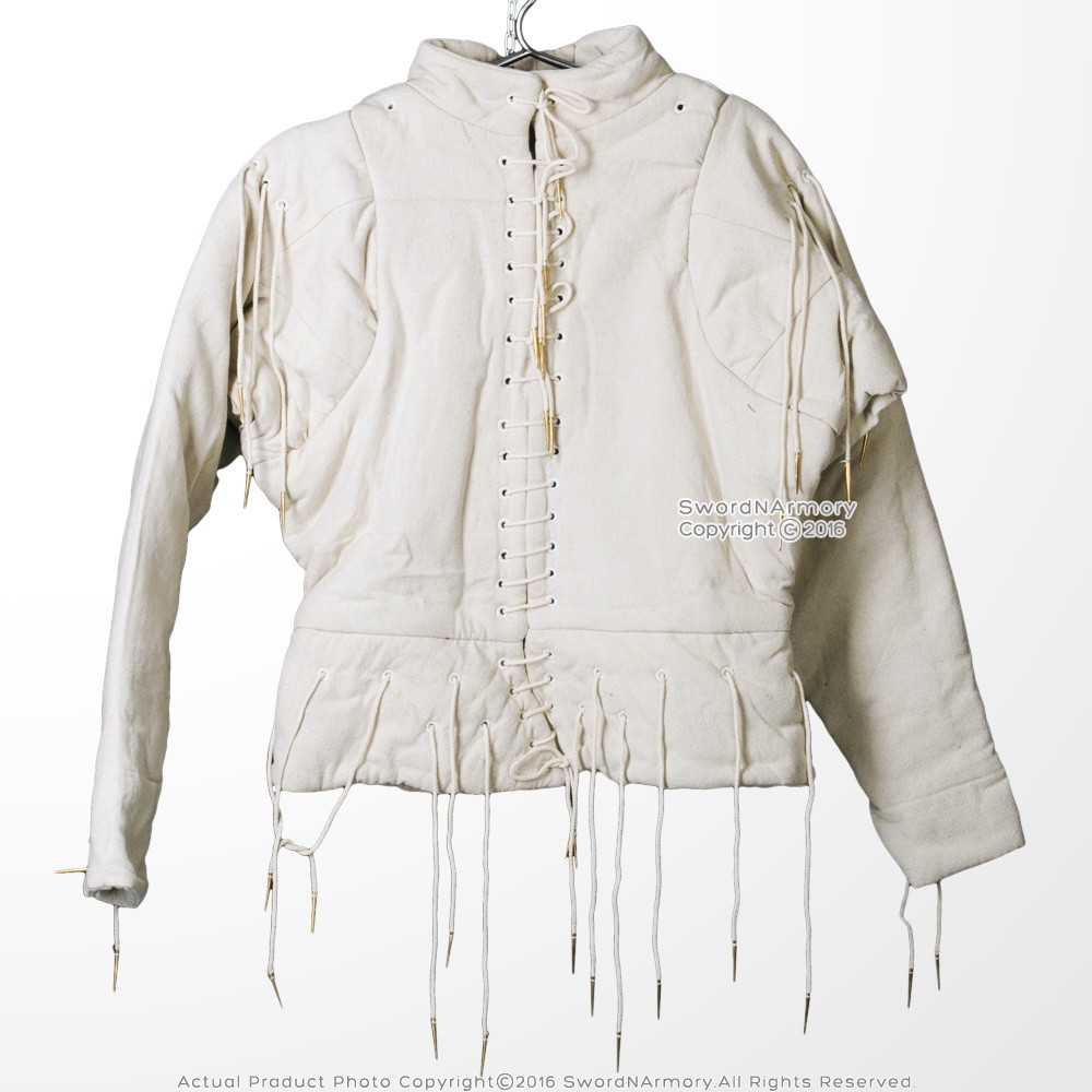 15 Century Medieval Arming Doublet Jacket Functional Gambeson LARP WMA