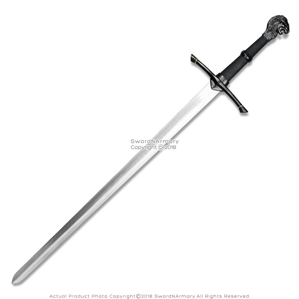 Medieval Templar Knight Crusader Princes Peter Sword with Lion Head Handle