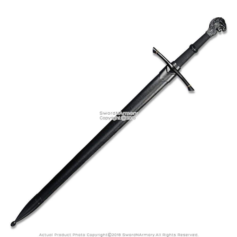 Medieval Templar Knight Crusader Princes Peter Sword with Lion Head Handle