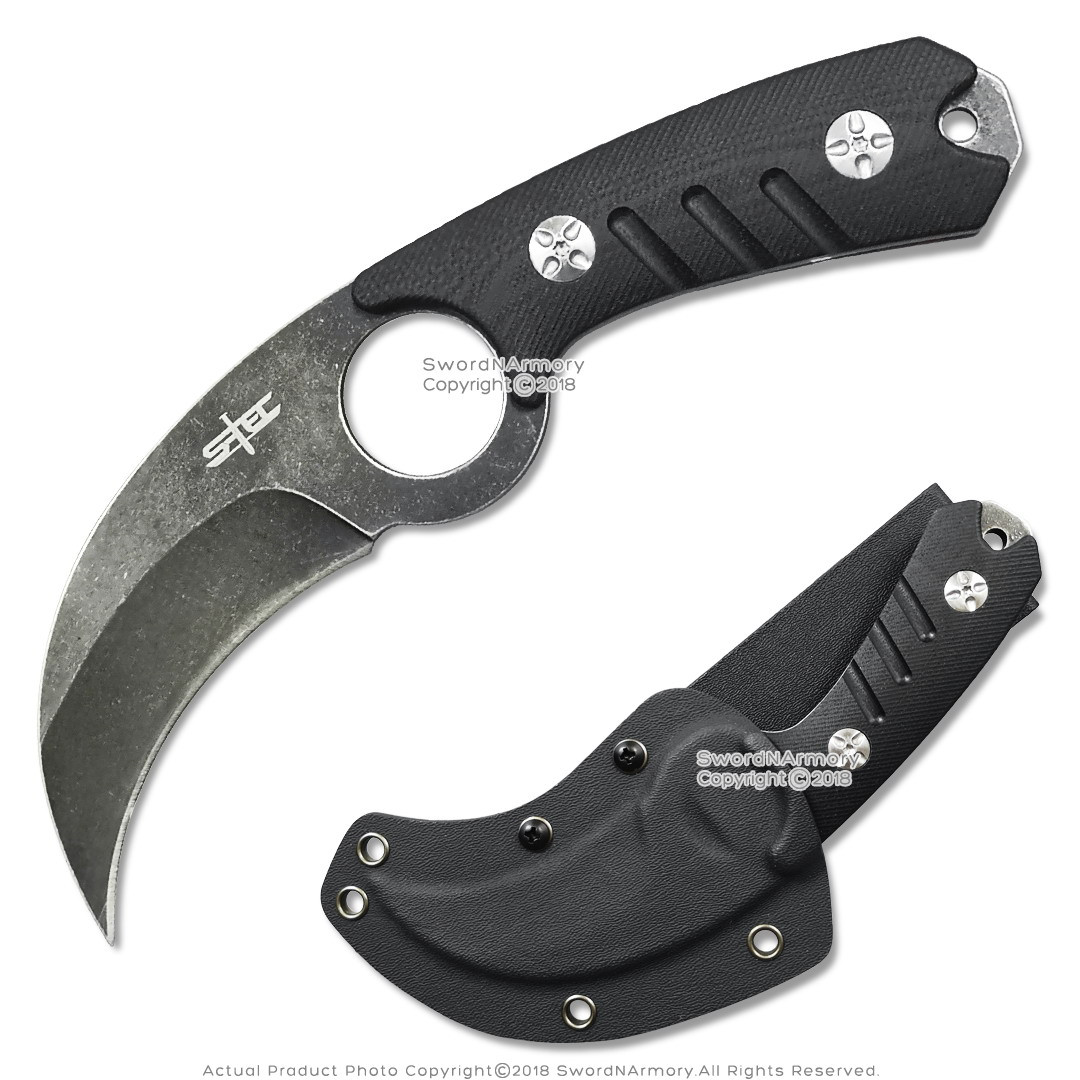 7" Mini Hawk Tactical Knife with G10 Composite Handle, 2 Â¾â ?3Cr13 ...