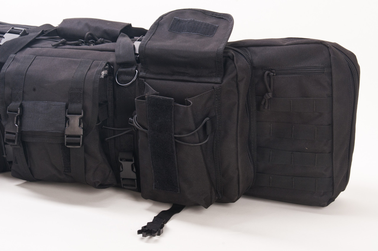 Tactical Rifle Long Gun Case Backpack Molle Front Panel 3 Ammunition ...