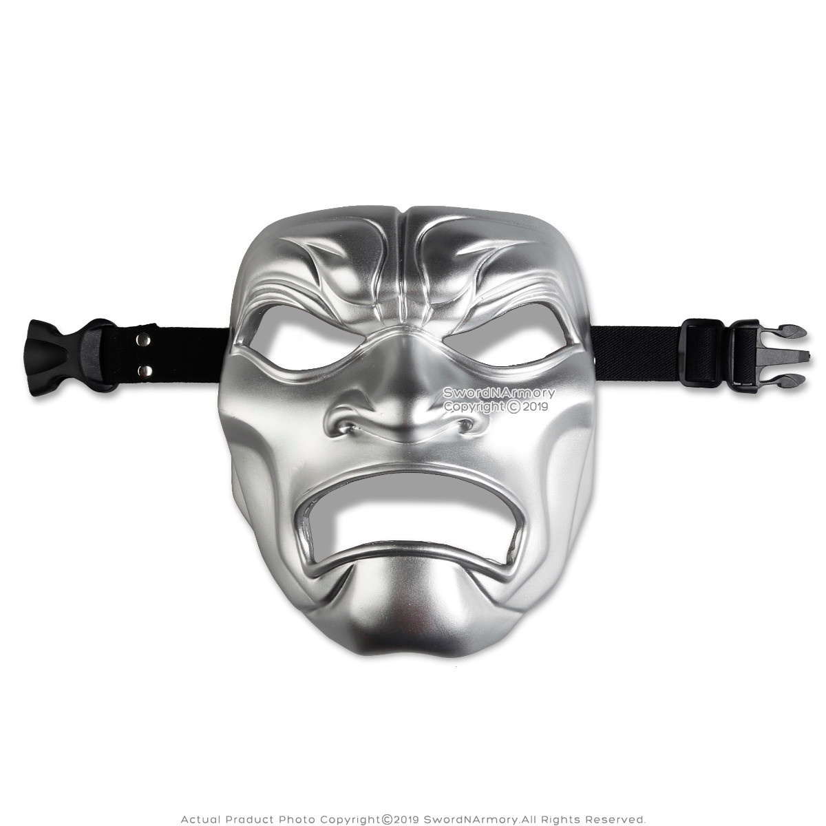 Halloween Resin Spartan Villain Mask Adult Costume Party Props ...