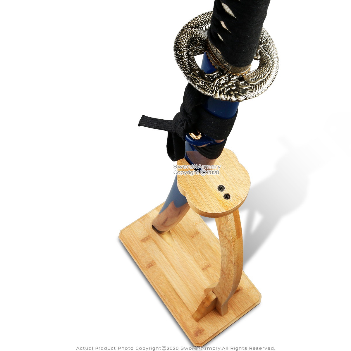 Deluxe Vertical Shogun Style Upright Kantana Stand Sword Display ...