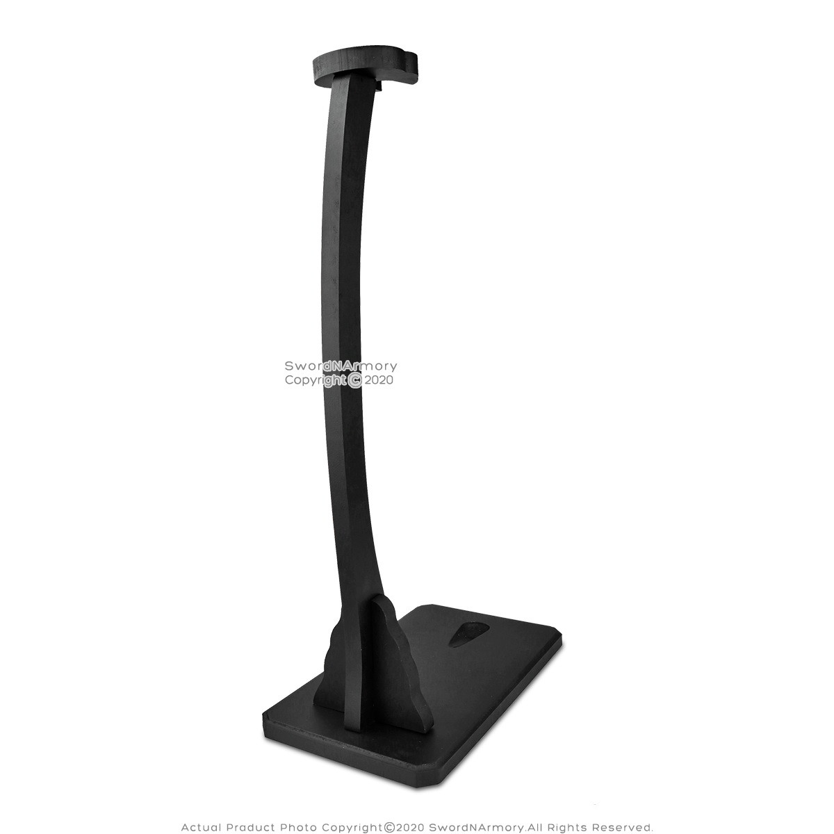 Deluxe Vertical Shogun Style Upright Kantana Stand Wakizashi Sword Display