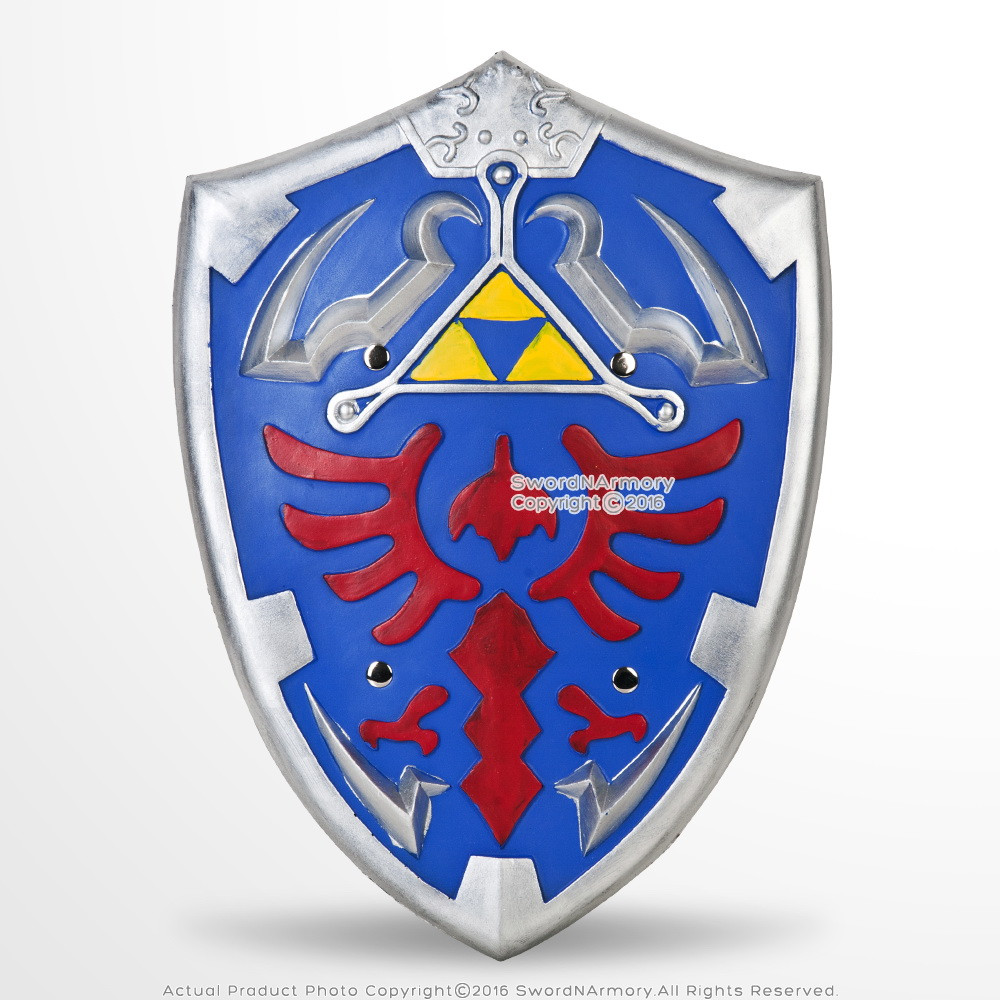 Zelda Link Shield Blue/Silver/Red/Yellow Foam Shield Cosplay LARP