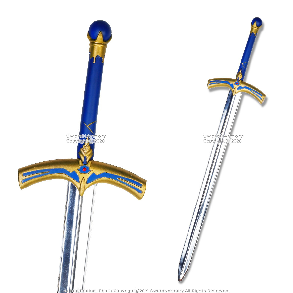 Medieval High Density Foam Fantasy Anime Sword Fantasy Long Costume ...