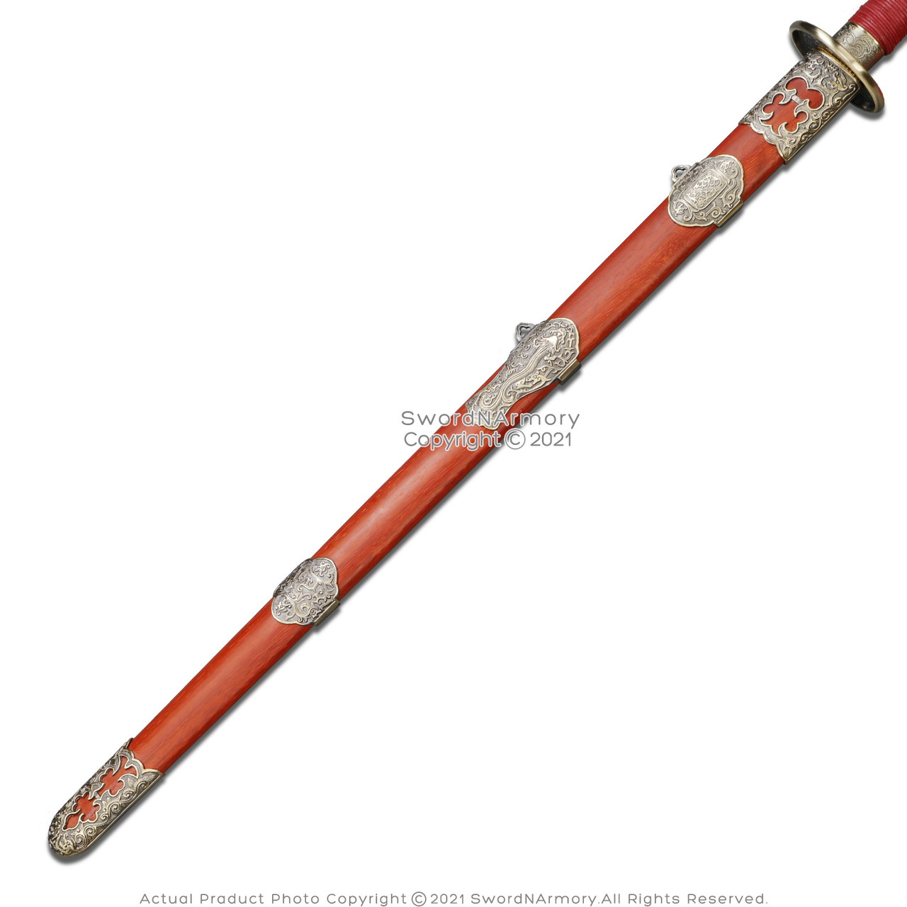 Mulan 2020 Chinese Sword Sharpened Blade Loyal Brave True with Scabbard