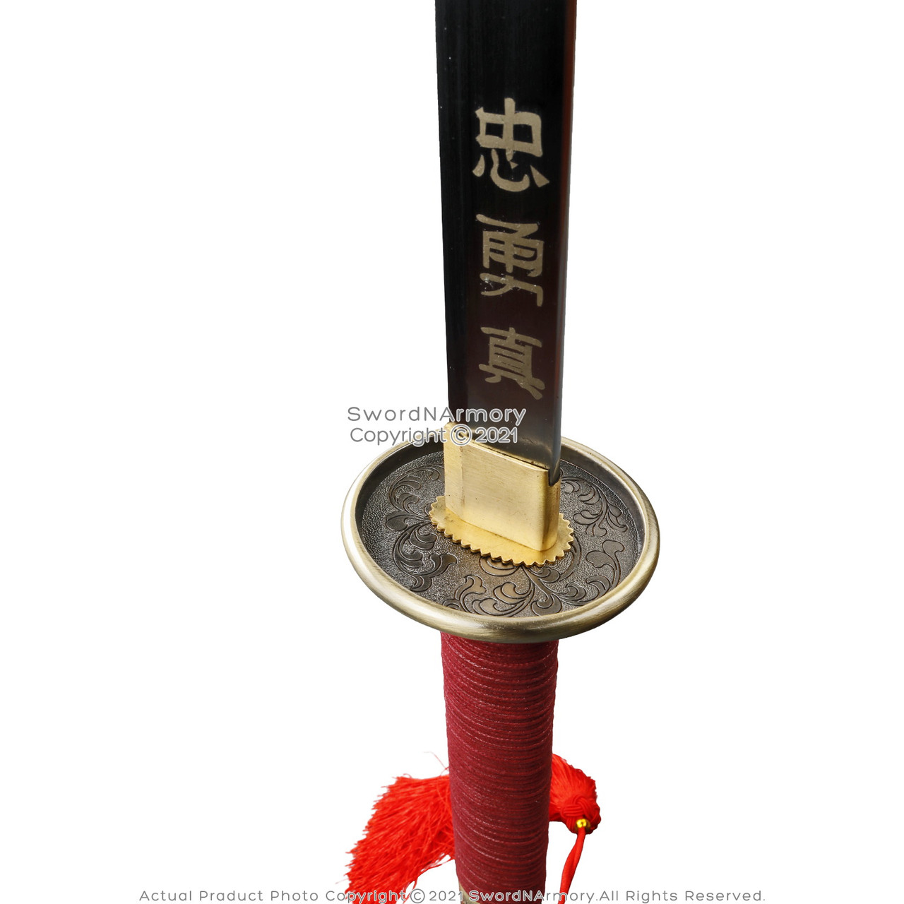 Mulan 2020 Chinese Sword Sharpened Blade Loyal Brave True with Scabbard