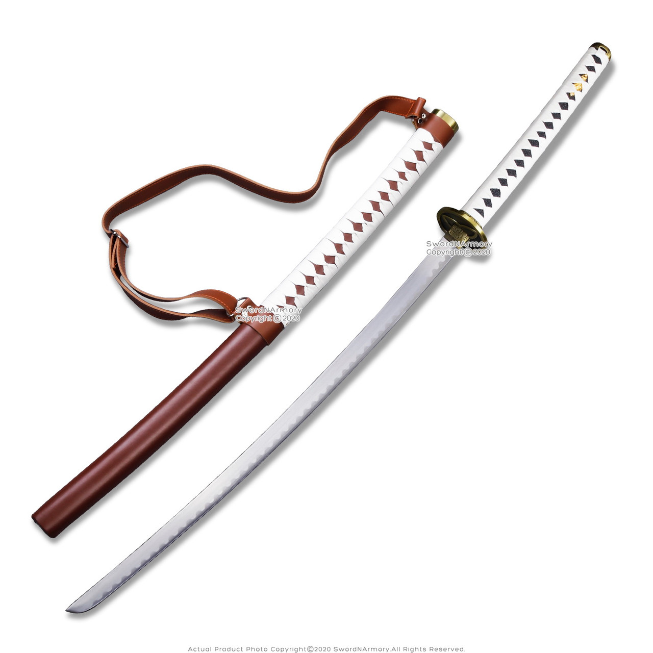 Zombie Killer Michonne Katana Samurai Sword Cosplay Roleplay LARP with ...