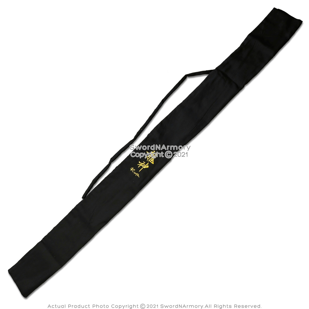 Ryujin Brocade Cotton Sword Bag Wakizashi or Katana Samurai Sword Black ...