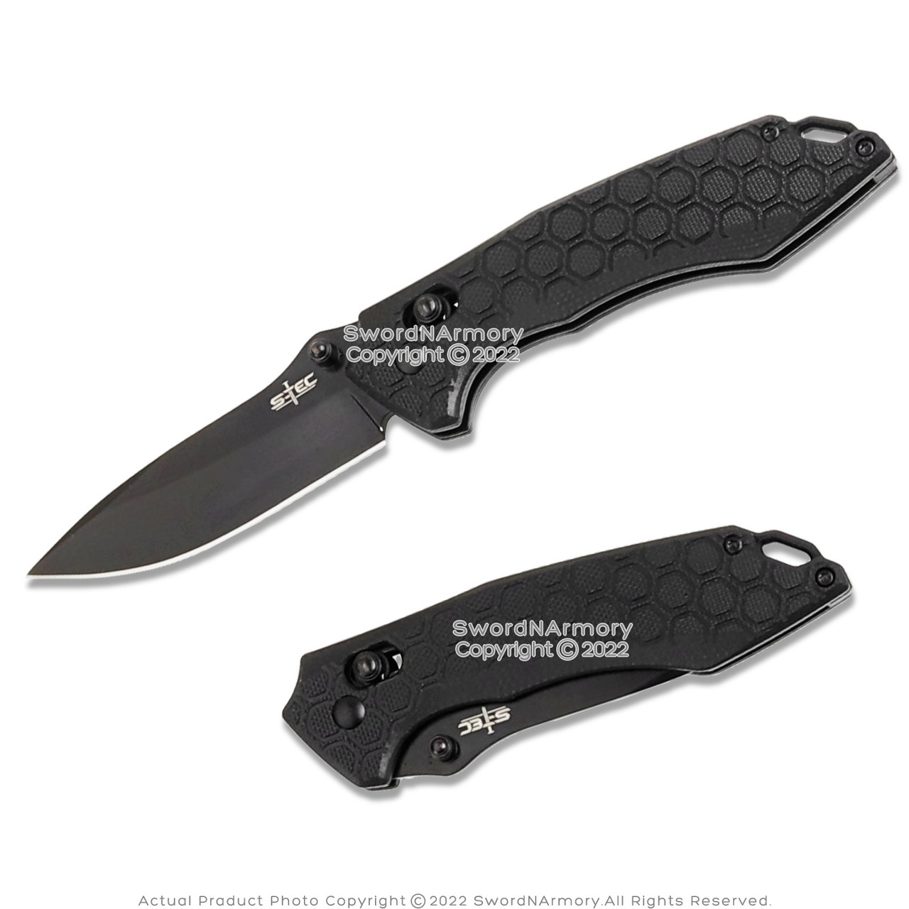 Style 1 2 3 4 Axis Lock 7.5” S-TEC G10 Handle 8CR14MOV Blade Tactical ...