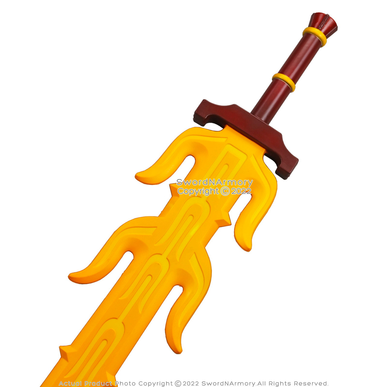 39.5" Great Flameblade Sword Zelda Link Fire Fantasy Video Game Cosplay ...